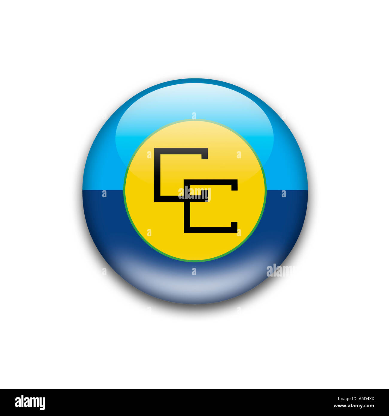 Caricom flag hi-res stock photography and images - Alamy
