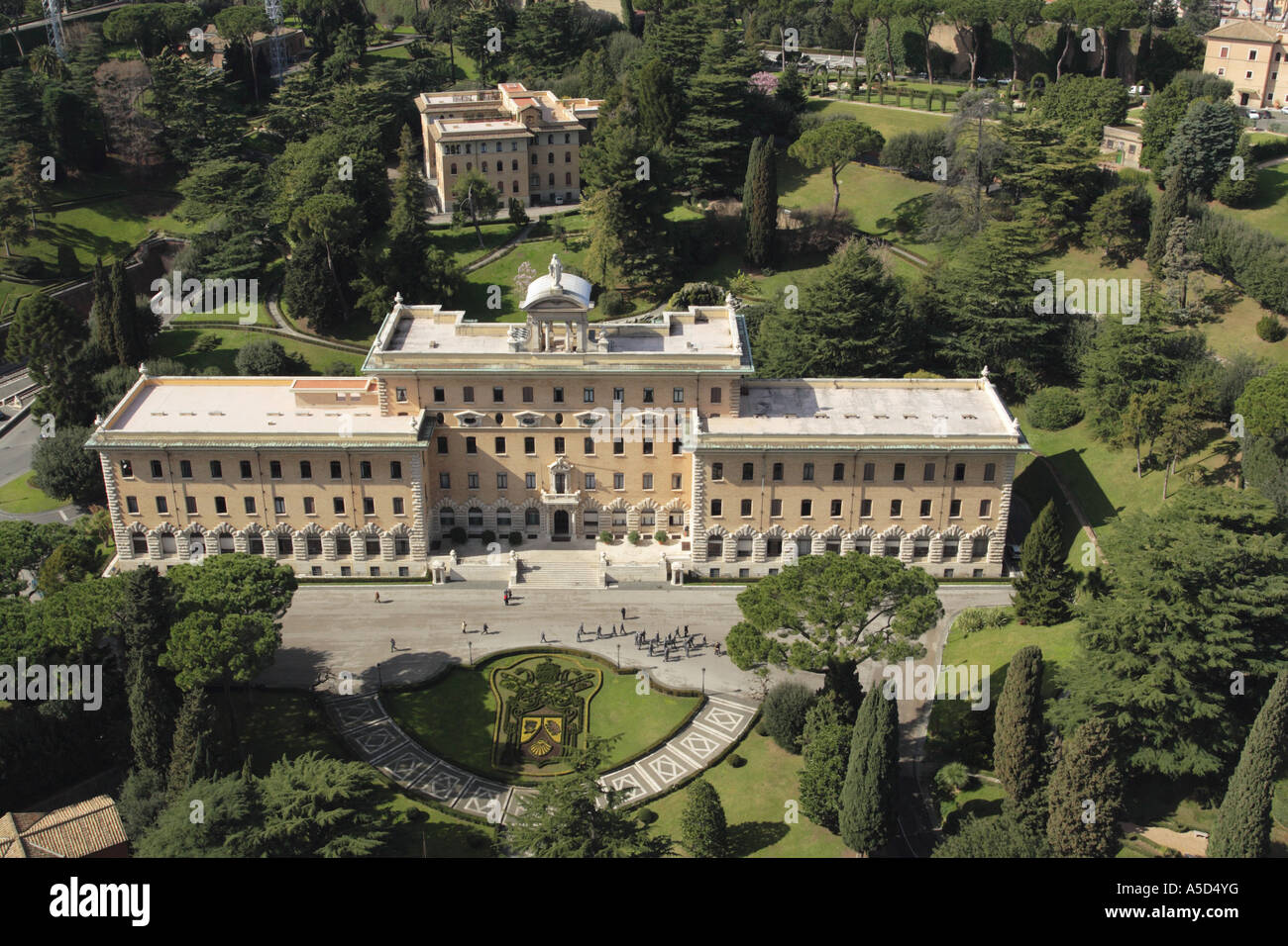 Vatican Buildings & Gardens, Vatican City, Rome Stock Photo - Alamy