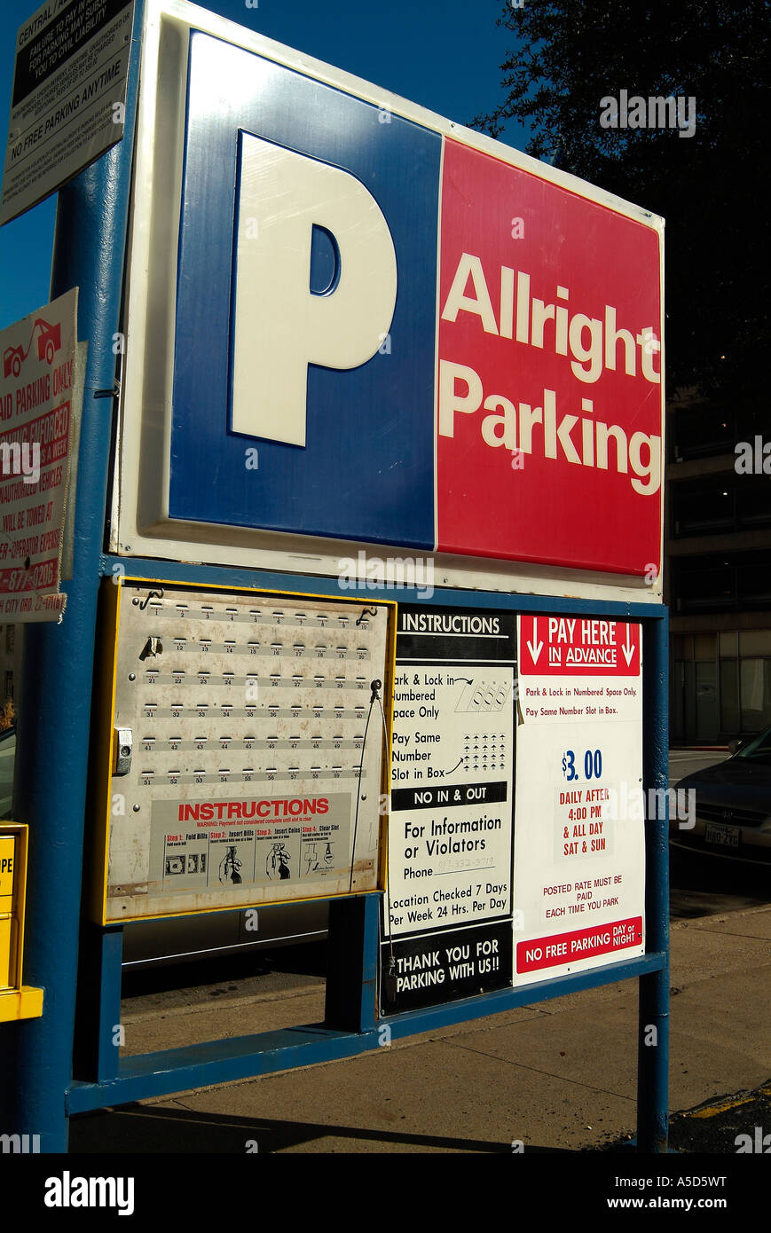 Downtown parking fees hi-res stock photography and images - Alamy