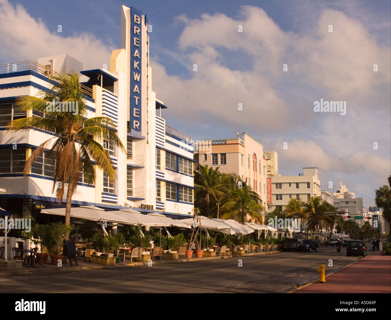 South beach miami strip hi-res stock photography and images - Alamy
