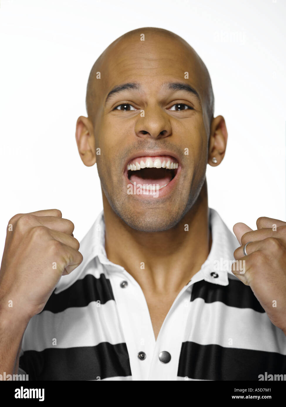 Young sports fan, smiling Stock Photo - Alamy