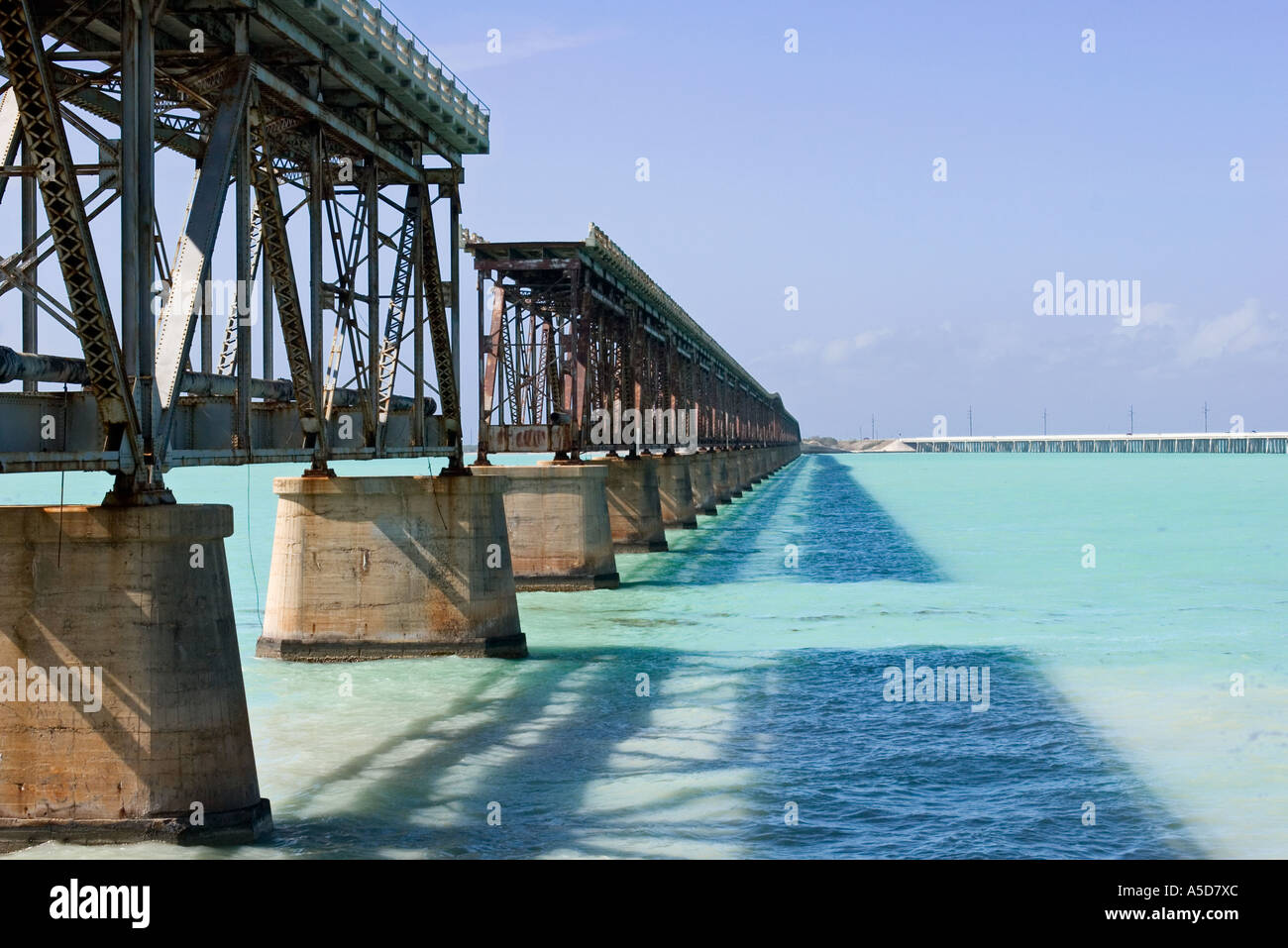 Old Seven Mile Bridge in the Florida Keys Stock Photo - Alamy