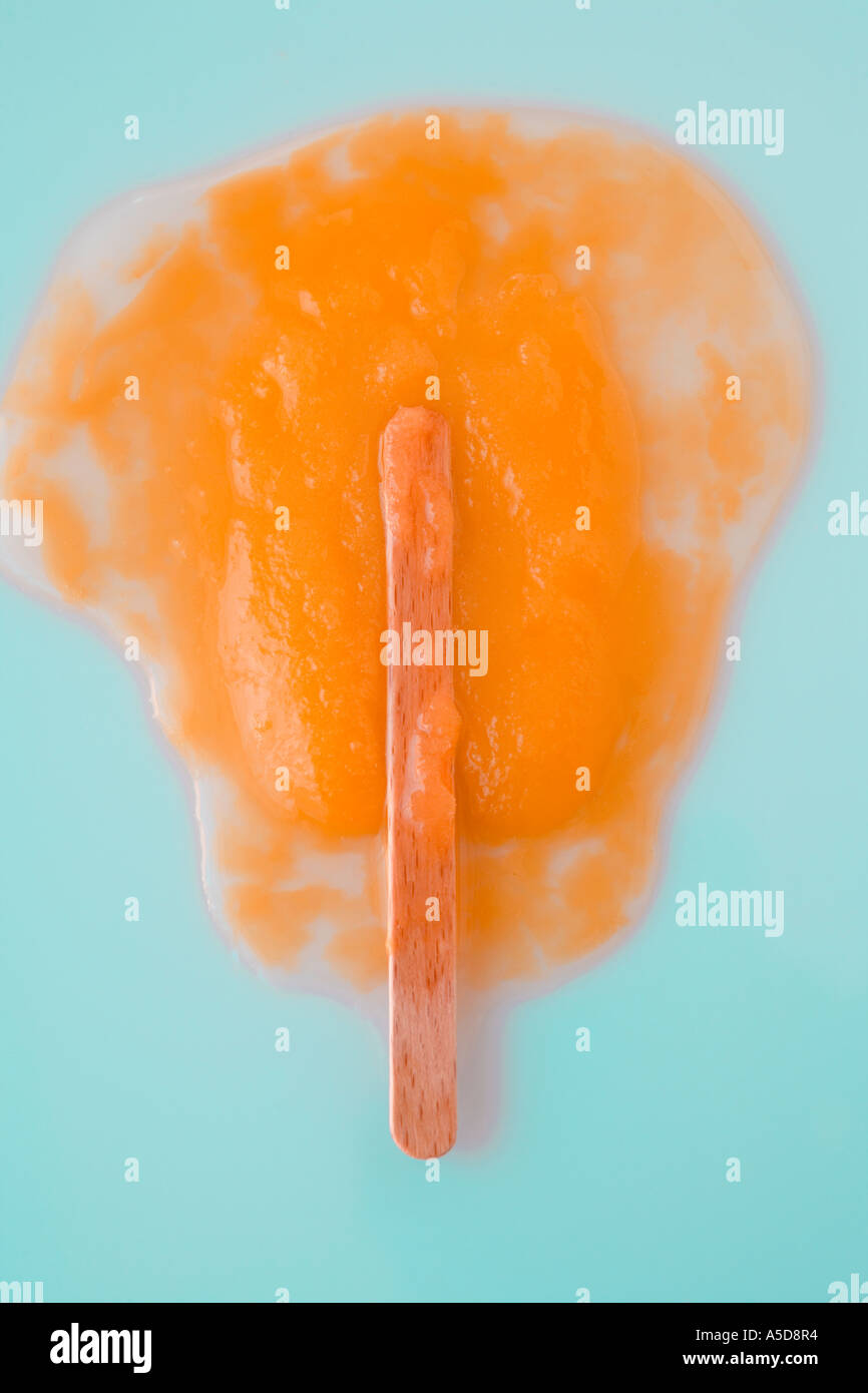 Melted ice lolly hi-res stock photography and images - Alamy