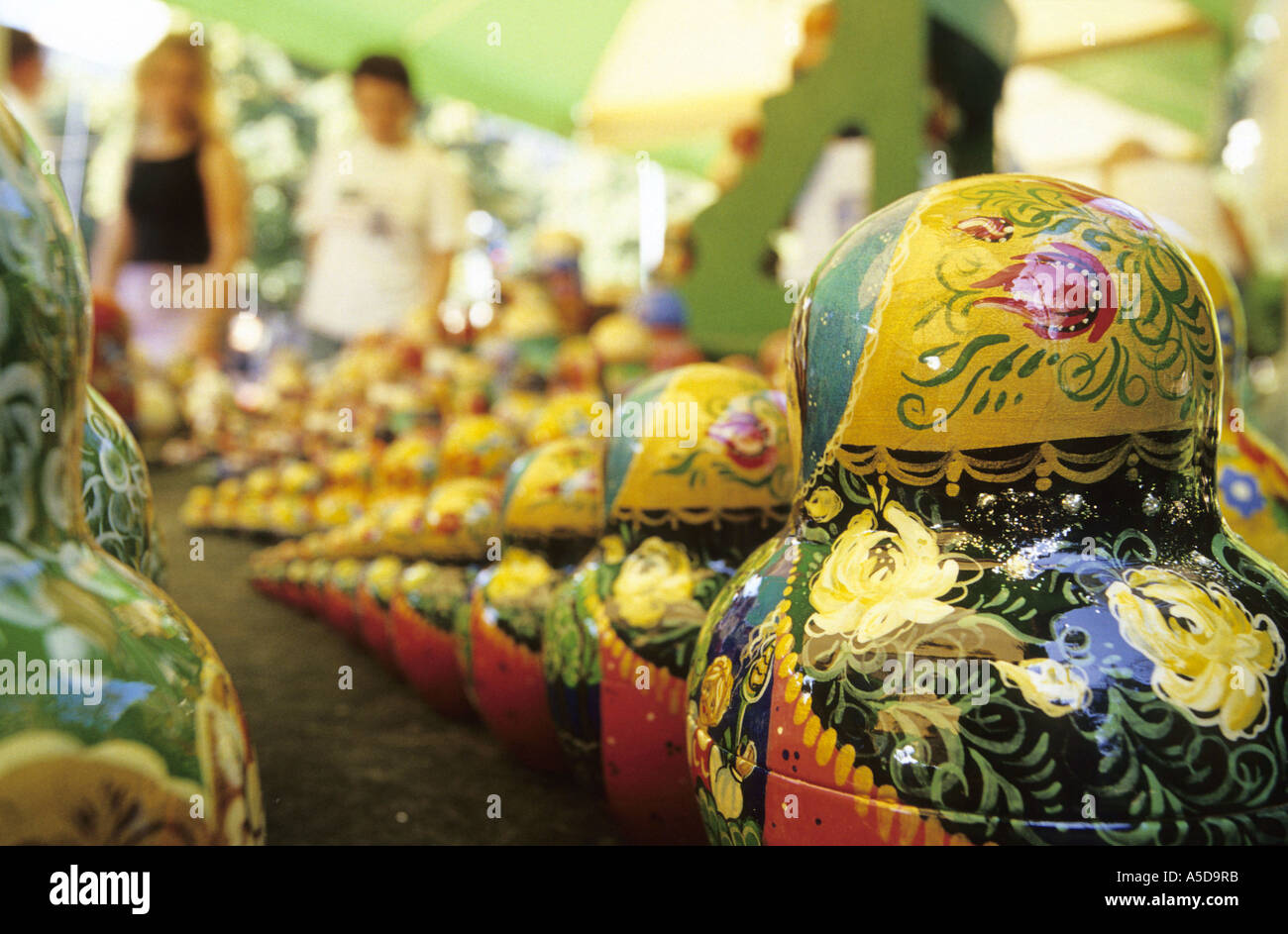 Ukraine, Odessa, people at art market Stock Photo - Alamy