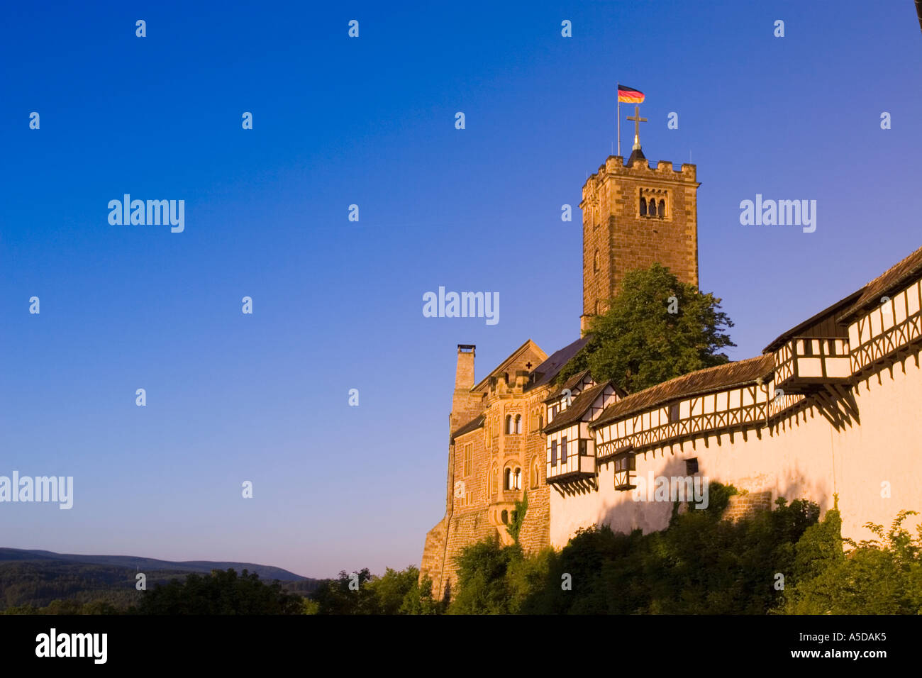 Palace building with tower of the wartburg hi-res stock photography and ...