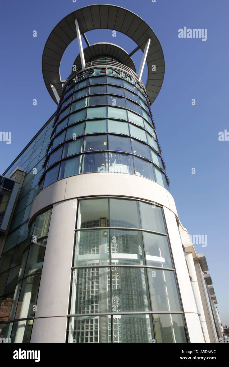 Corner of the Debenhams department store in the Bull Ring Shopping ...