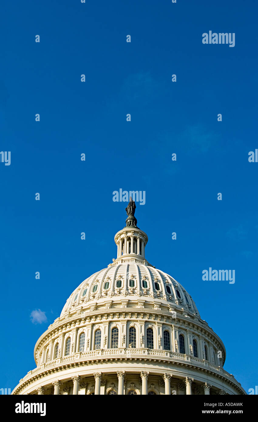 Dome of the Capitol Building in Washington DC USA Stock Photo - Alamy