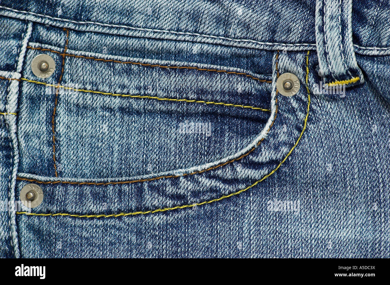 Denim close up pocket hi-res stock photography and images - Alamy
