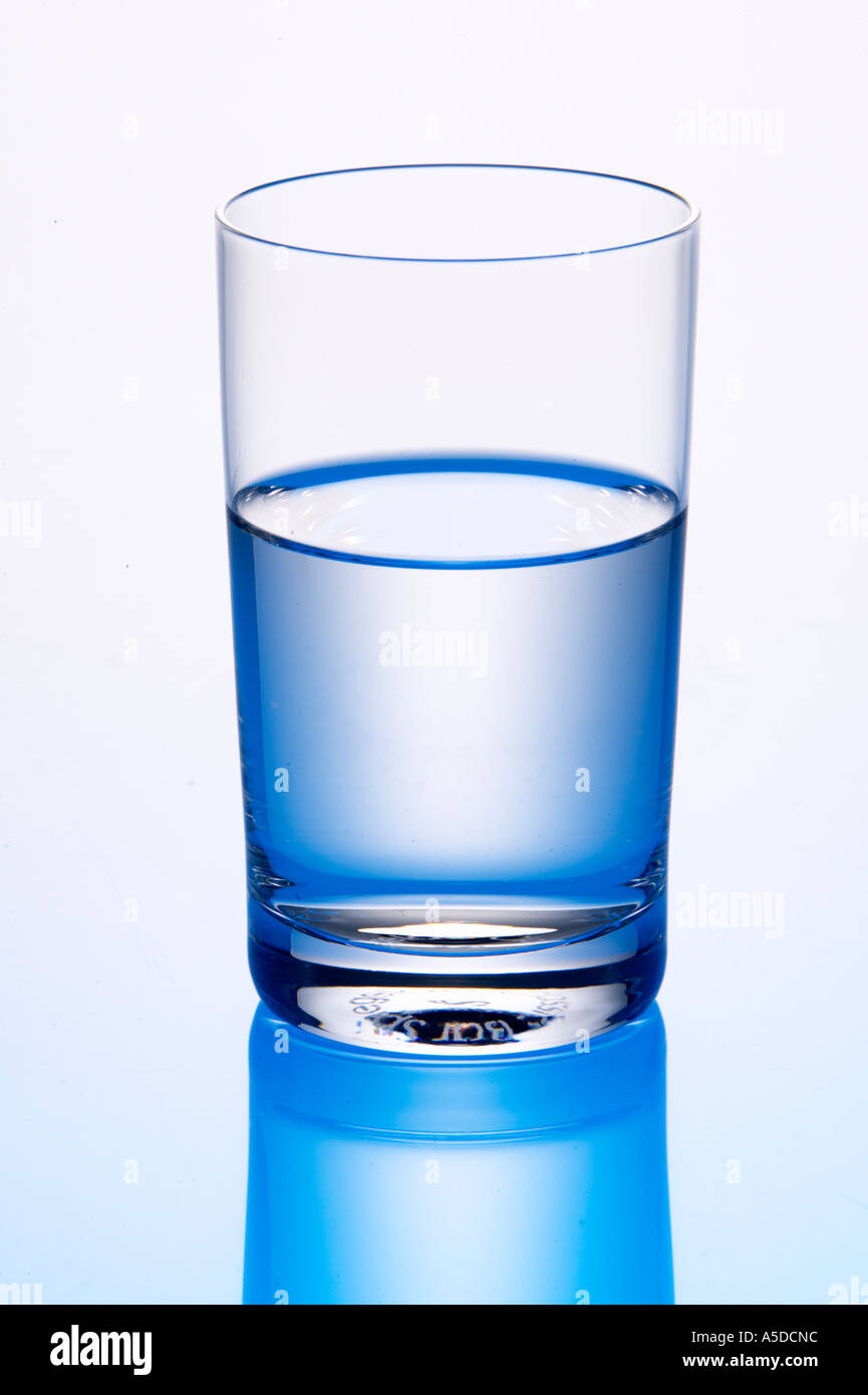 Glass of water Stock Photo - Alamy