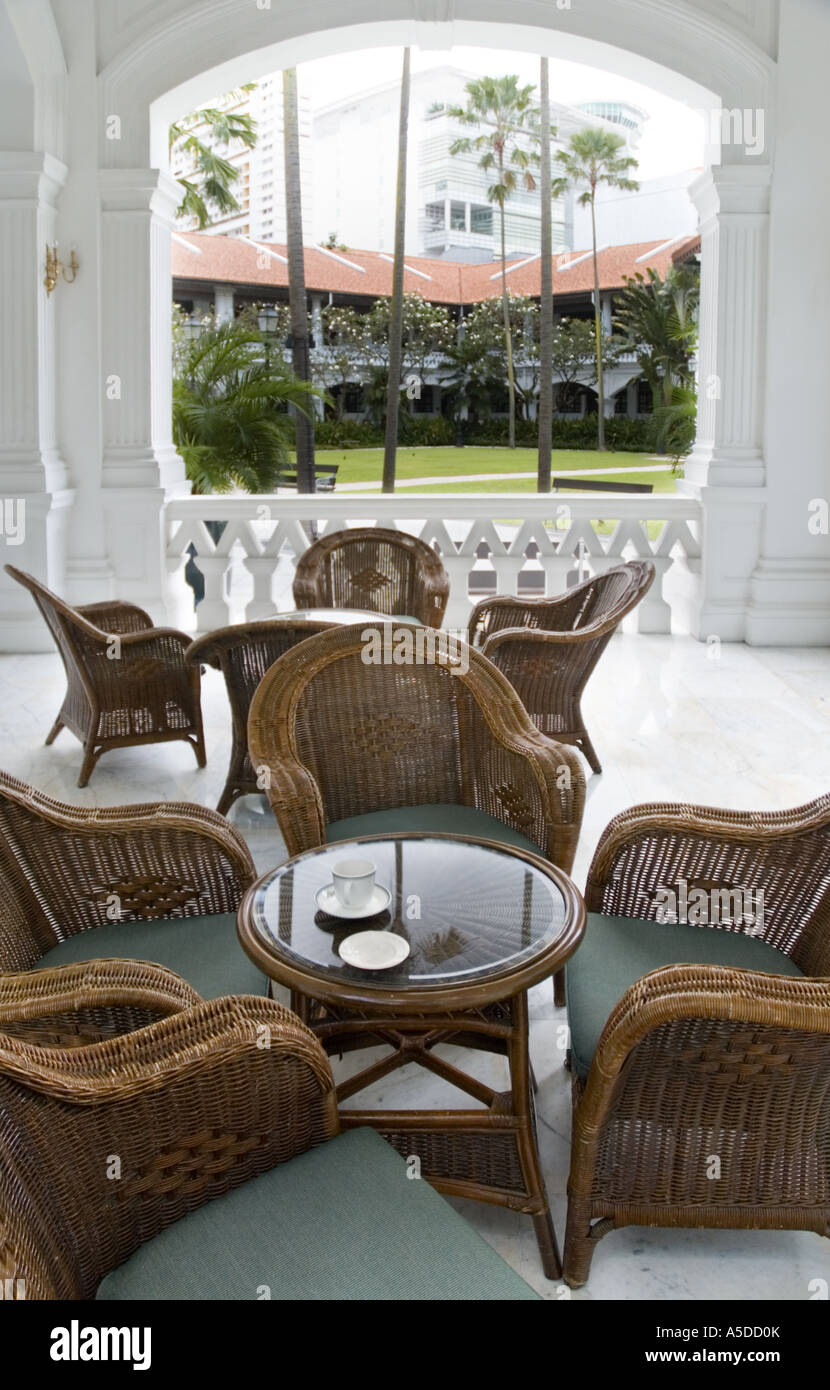 Stock photo of a lounge area at Raffles Hotel in Singapore Stock Photo ...
