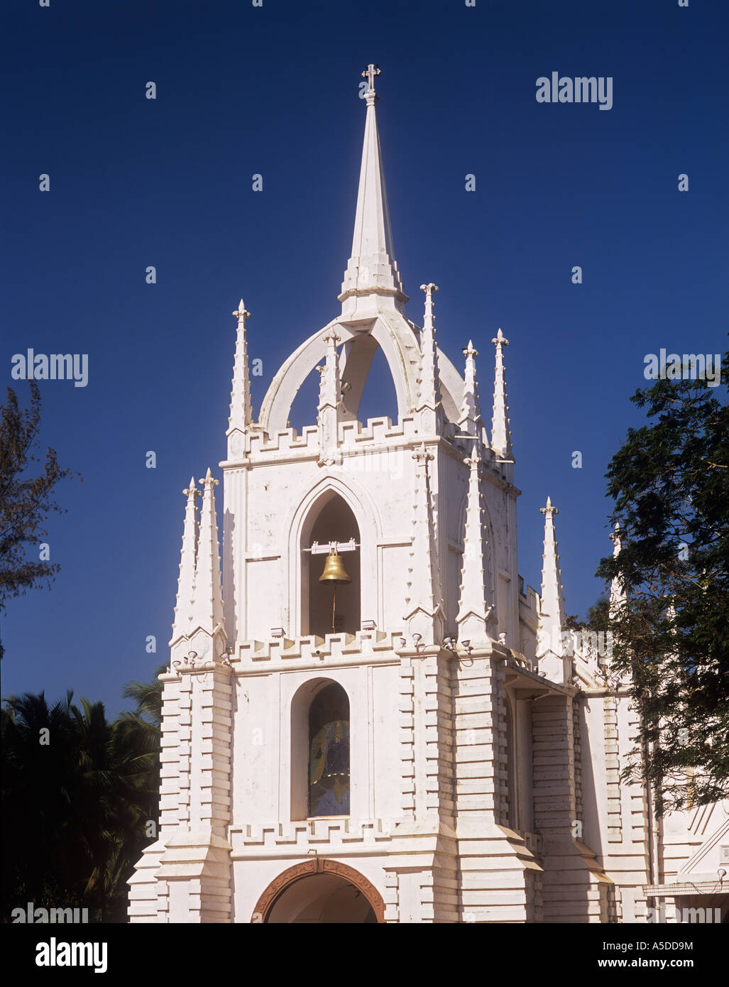 Saligao Church Goa India Stock Photo - Alamy