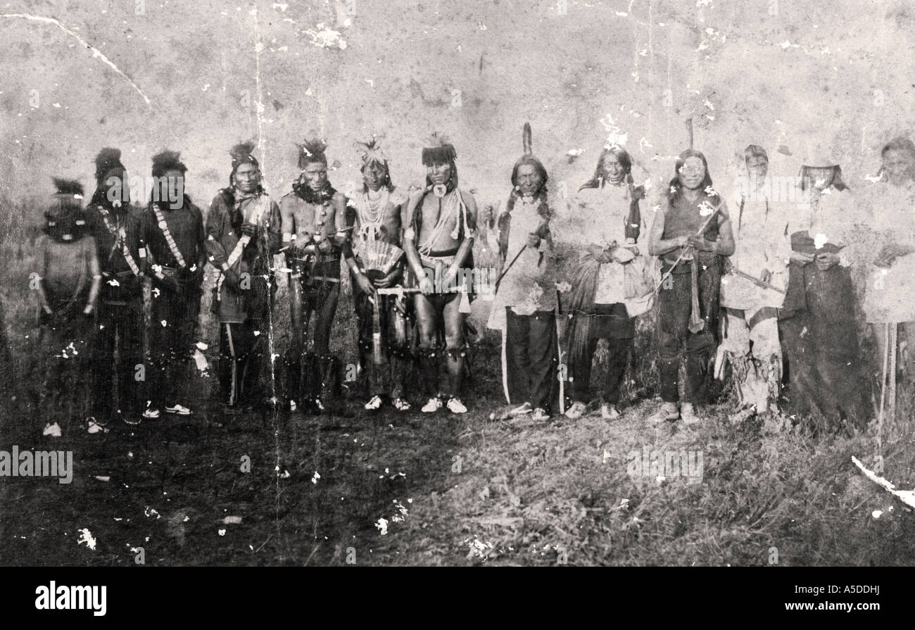 Native American Indian group in Florida Stock Photo - Alamy