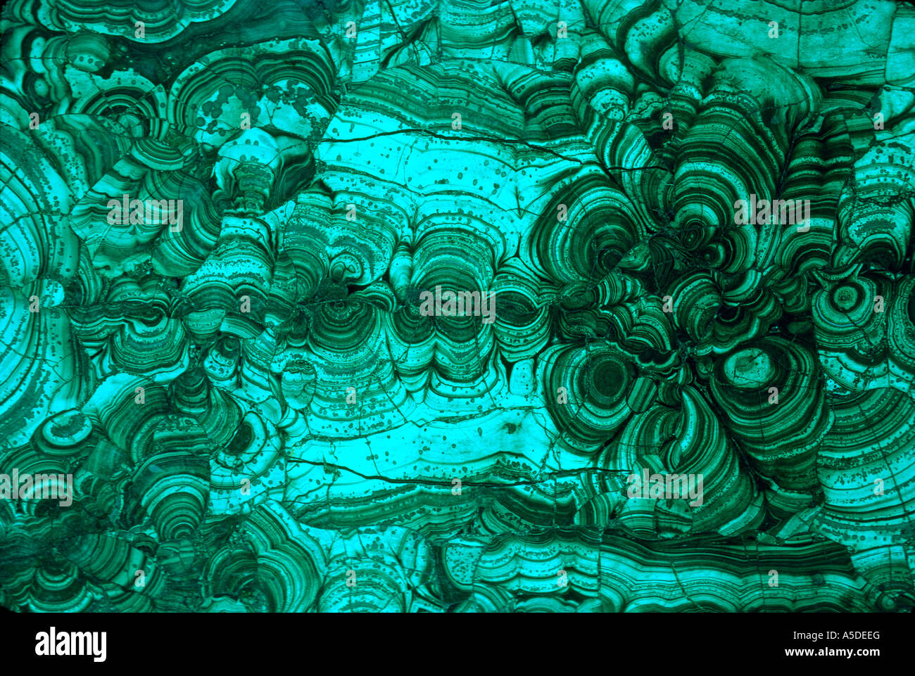 Closeup of malachite Stock Photo - Alamy