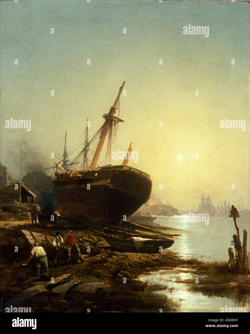 Ship painting hi-res stock photography and images - Alamy