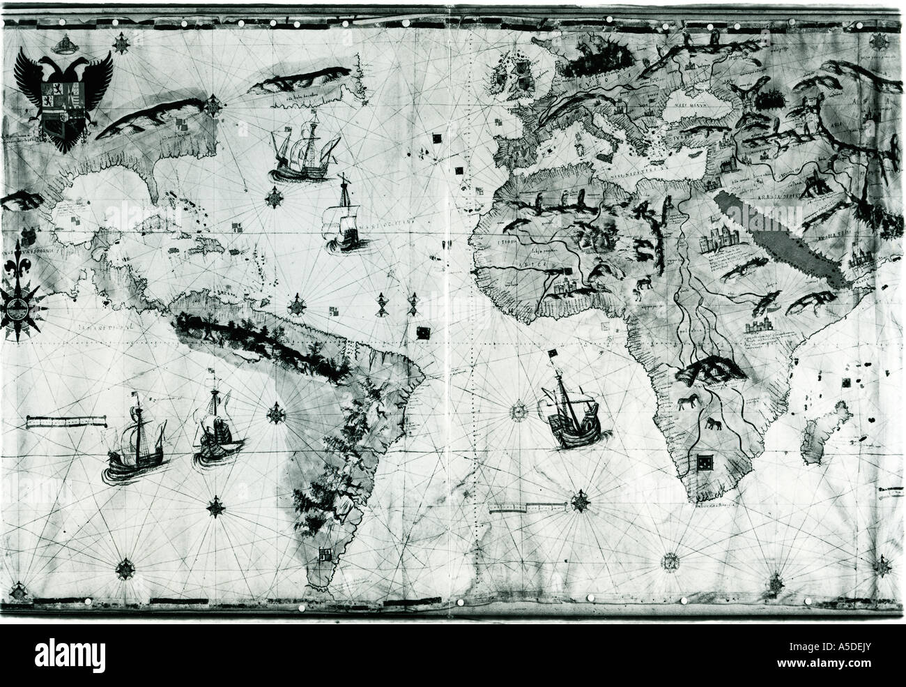 16th Century World Map High Resolution Stock Photography and Images - Alamy
