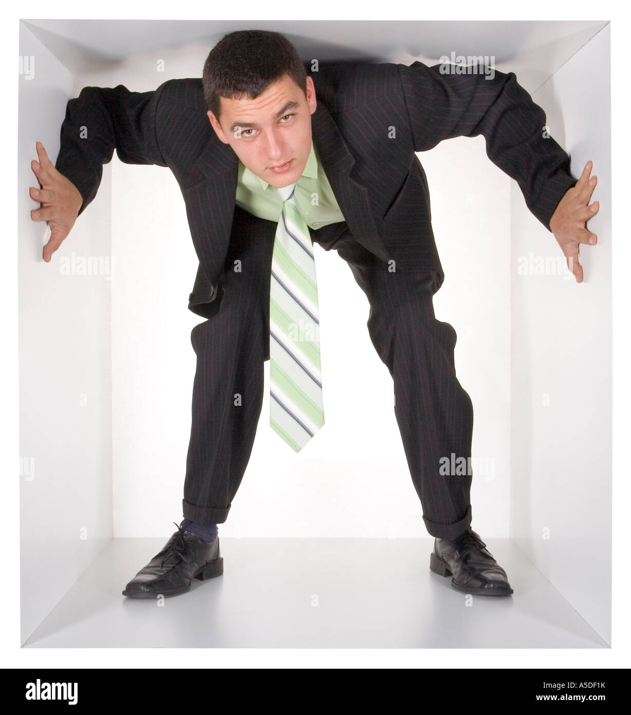 Cramped office workplace hi-res stock photography and images - Alamy