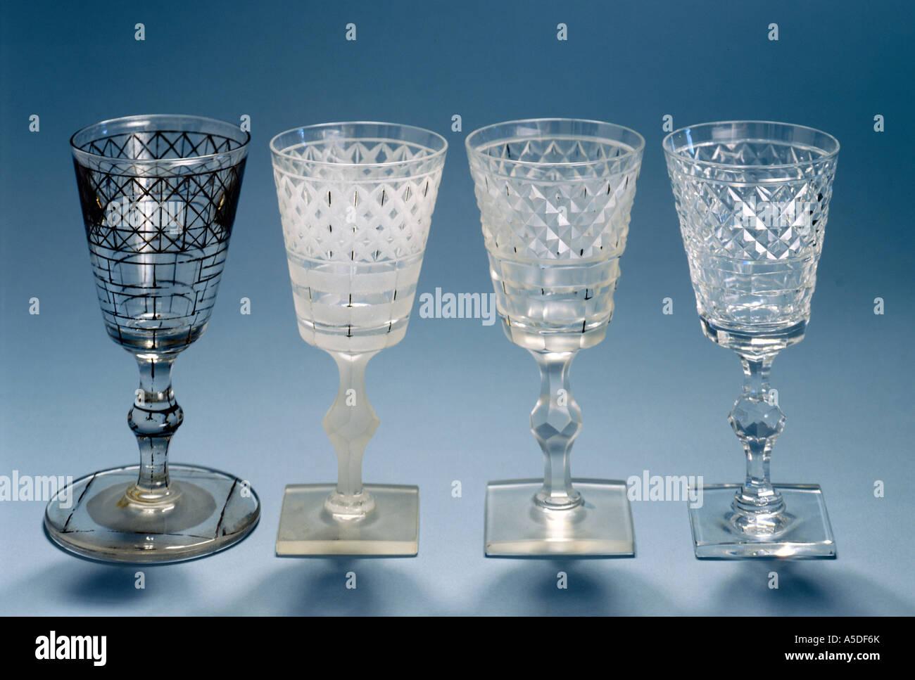 Goblet demonstration set Stock Photo - Alamy
