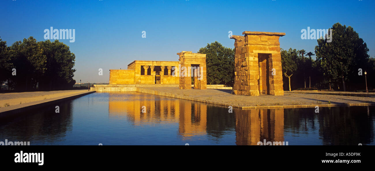 Egyptian temple debod in hi-res stock photography and images - Alamy