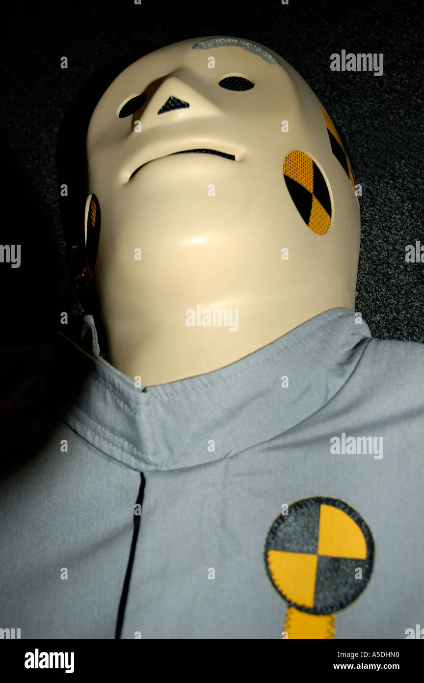 Closeup shot of crash test dummy Stock Photo - Alamy