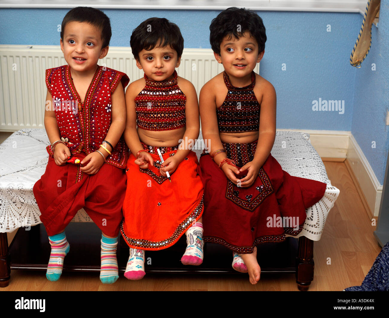 Triplet Toddler Girls