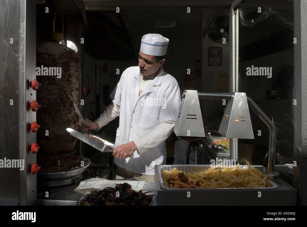 Shawarma Stall High Resolution Stock Photography and Images - Alamy