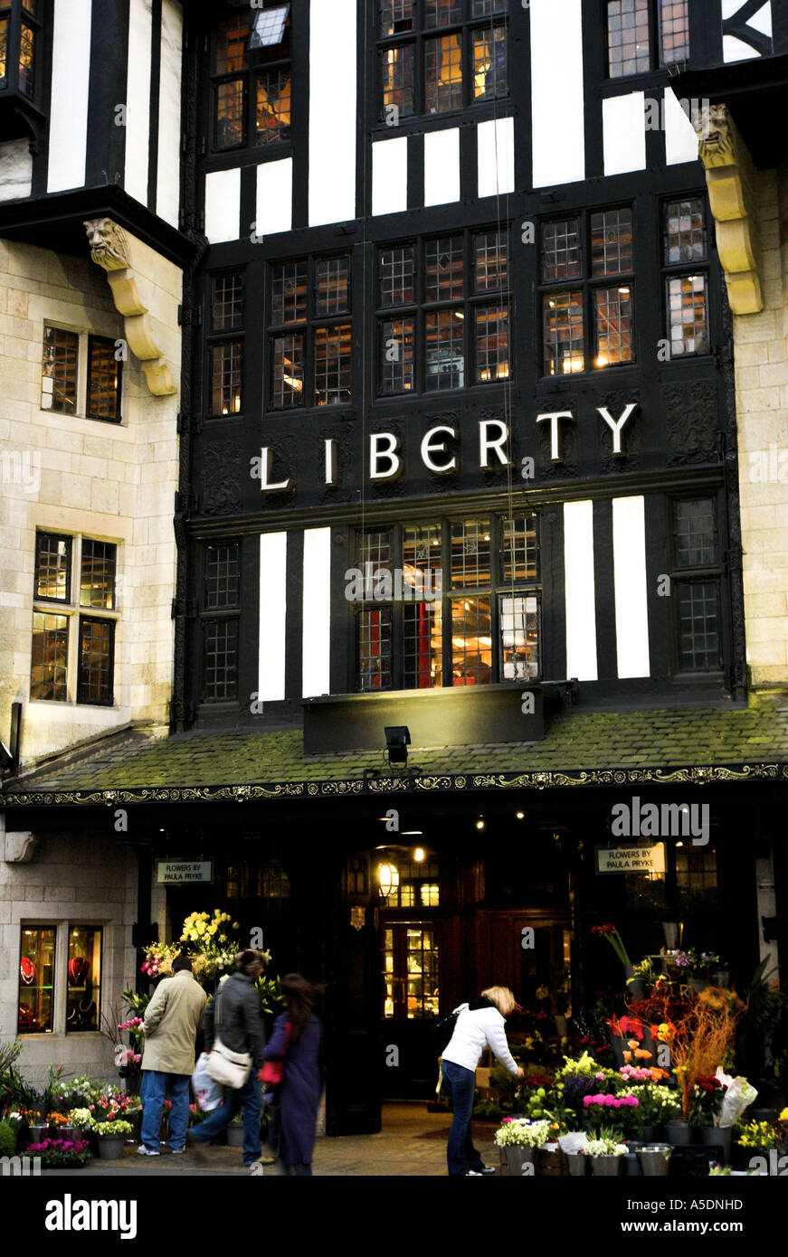 Liberty's Department Store London Stock Photo - Alamy
