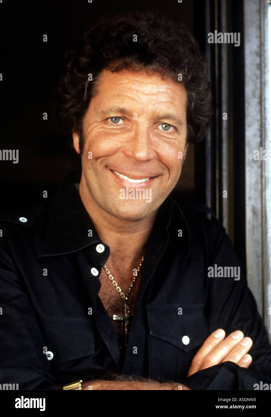 TOM JONES Welsh pop singer Stock Photo - Alamy