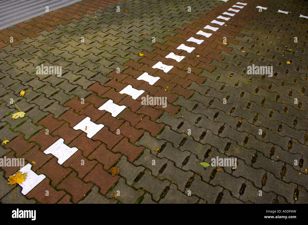 parking space pattern Stock Photo - Alamy