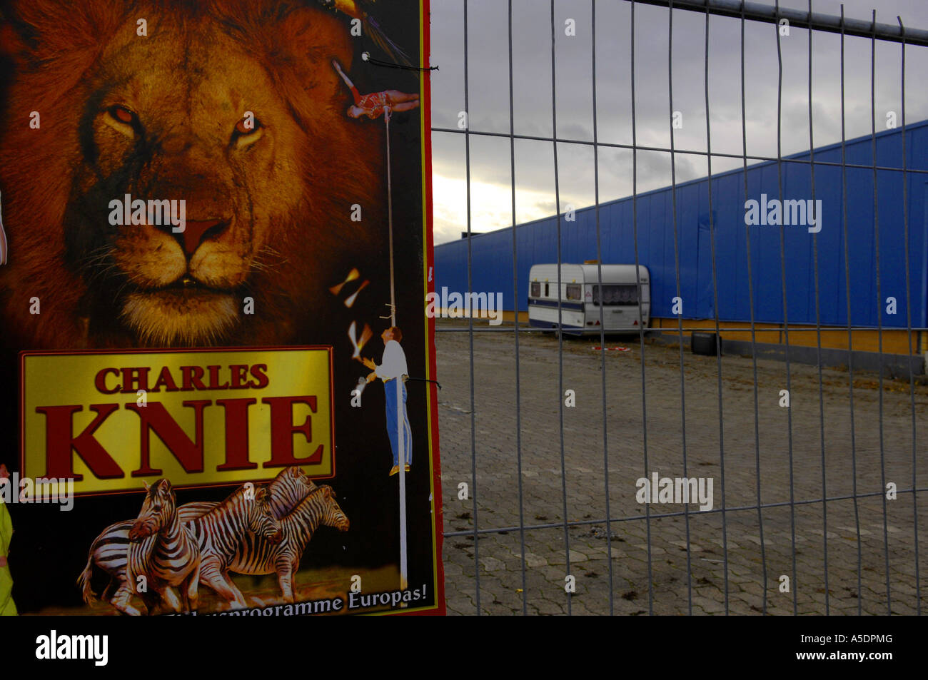 charles knie circus poster german germany deustch deutschland caravan ...