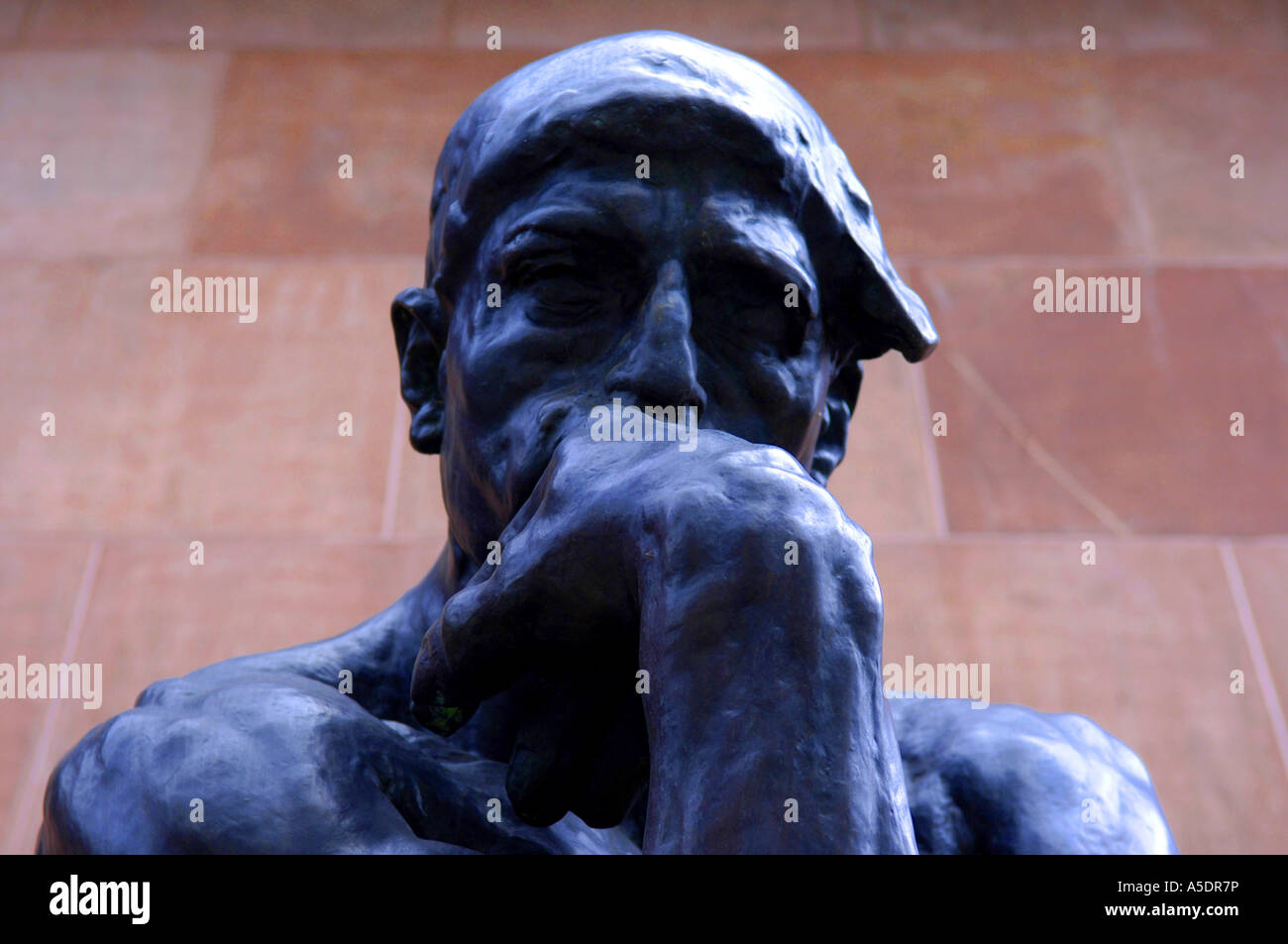 rodin the thinker statue sculpture french art bronze Stock Photo - Alamy