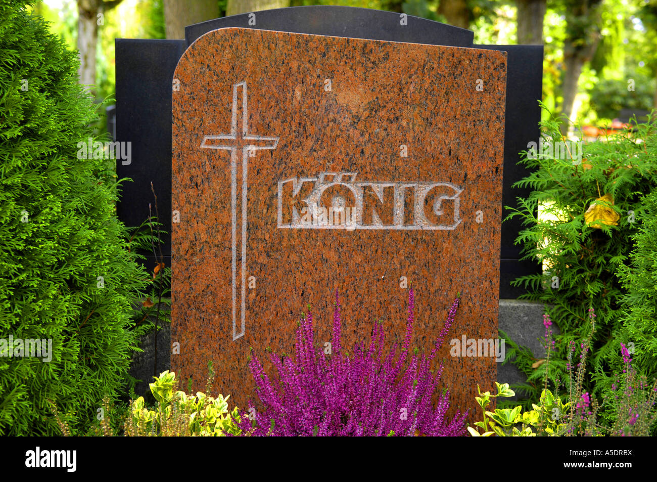 cemetery graveyard colour color horizontal german germany deutsch ...