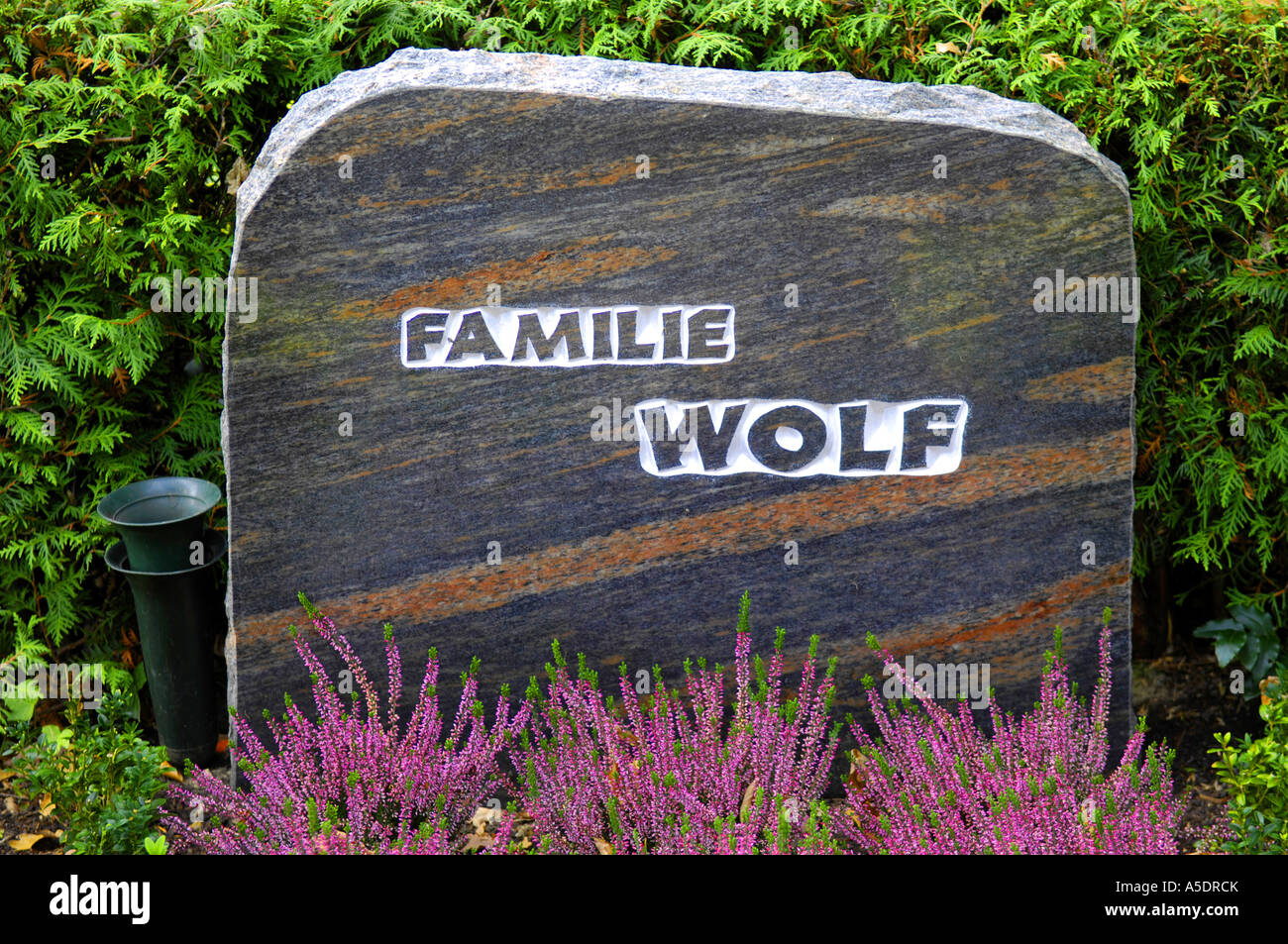 cemetery graveyard colour color horizontal german germany deutsch ...