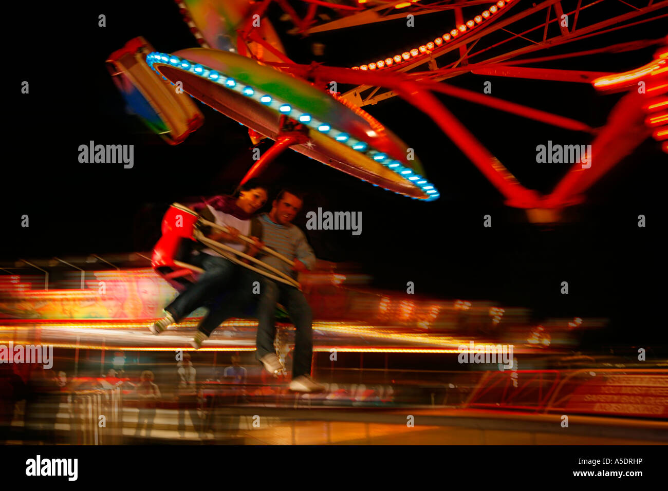Fairground ride arm hi-res stock photography and images - Alamy