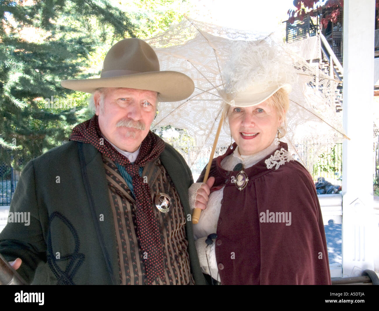 Gold rush period attire hi-res stock photography and images - Alamy