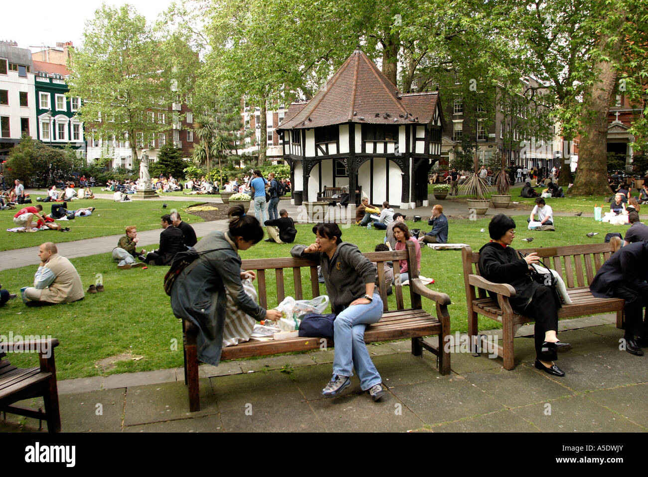 Soho square history hi-res stock photography and images - Alamy
