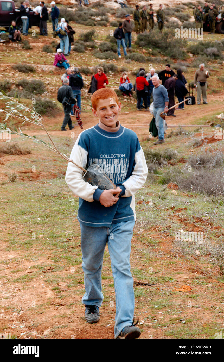 A smiling Palestinian boy Stock Photo - Alamy