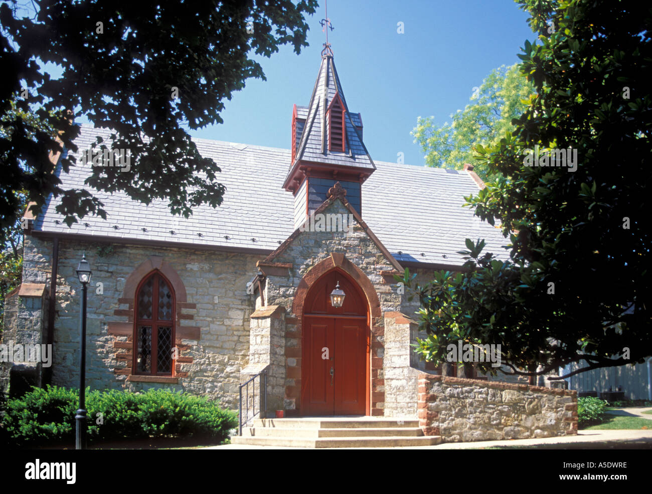 Rectory, Trinity Episcopal Church, Corner of Church and German Streets Shepherdstown, WV Stock ...