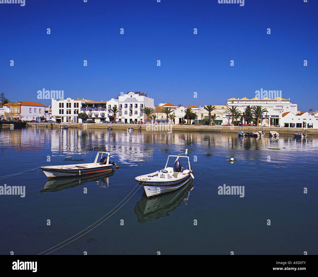 the boat-harbour in Faro, Portugal, Algarve, Faro Stock Photo - Alamy