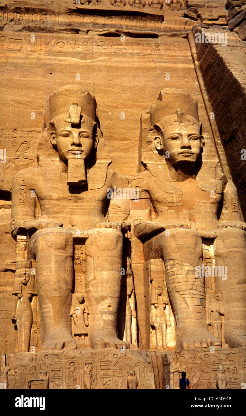 temple of Abu Simbel, Pharao Ramses II, Egypt Stock Photo - Alamy