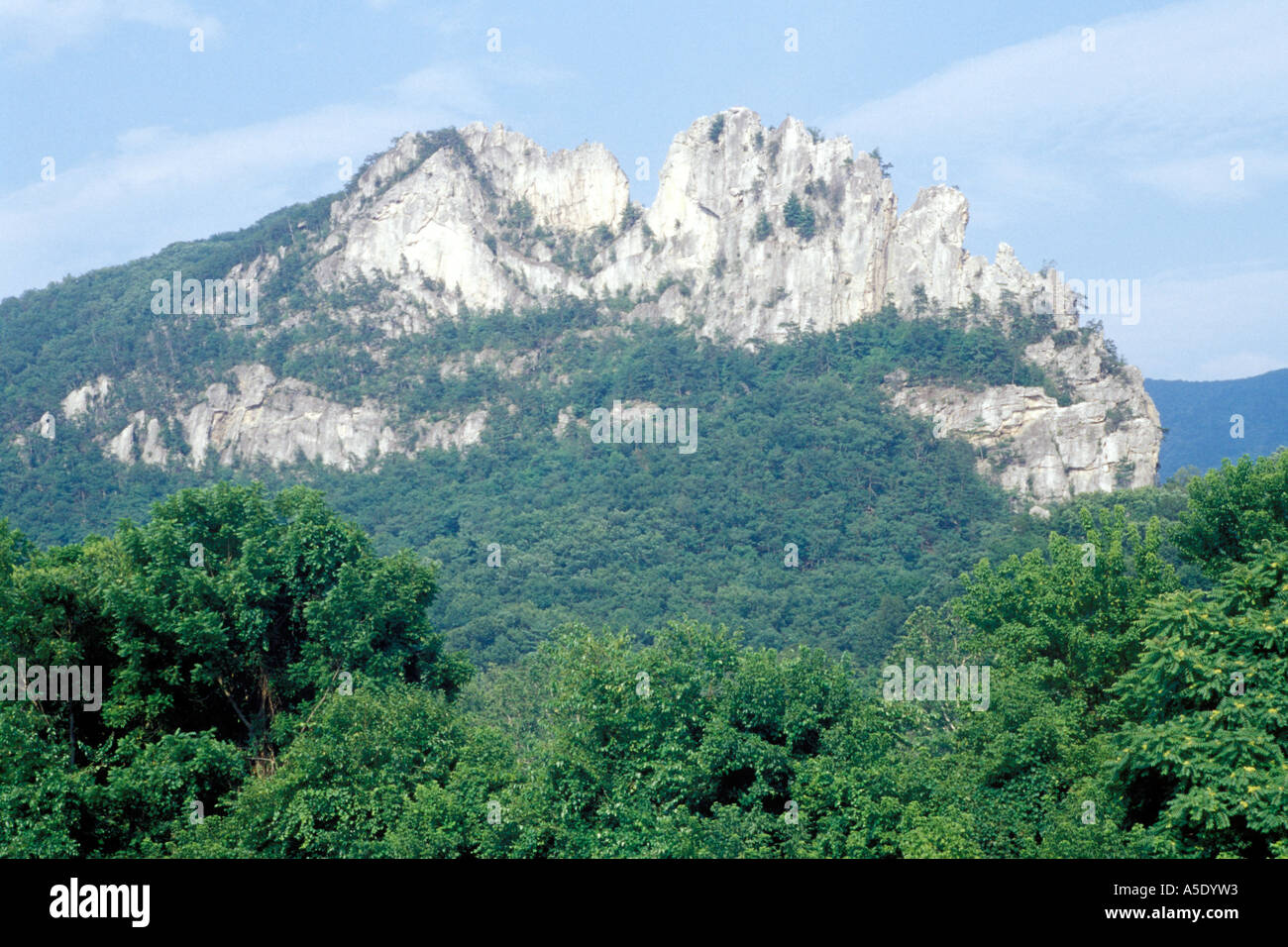 Seneca Rocks, Pendleton County, West Virginia Stock Photo - Alamy