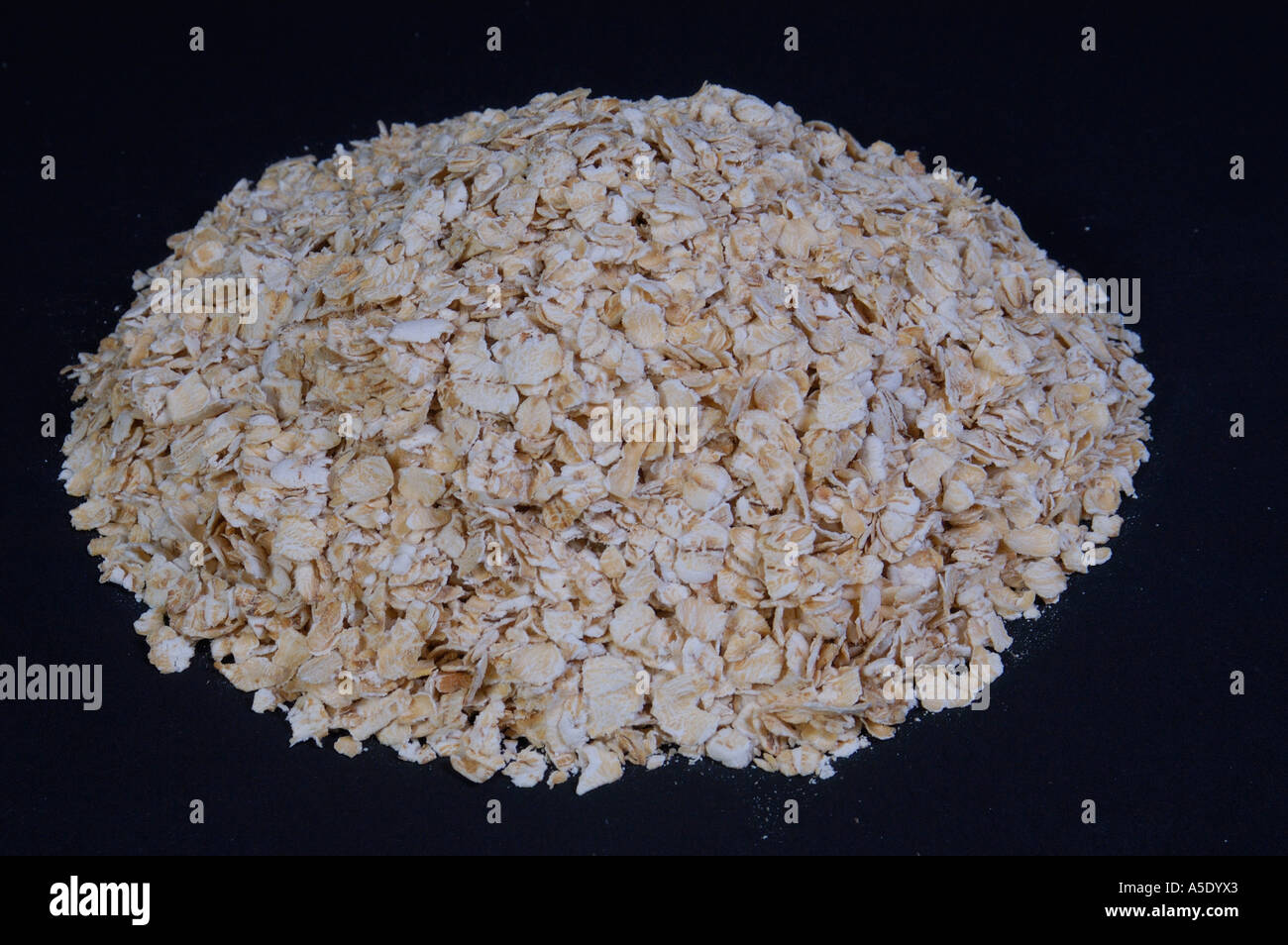 Pile Of Oatmeal 2 Stock Photo - Alamy