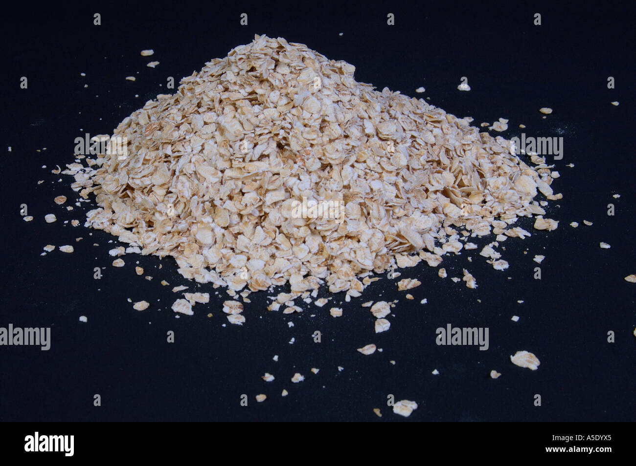 Pile Of Oatmeal Stock Photo - Alamy