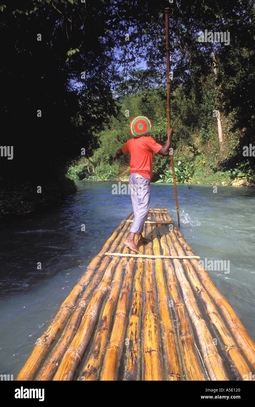 River rafting jamaica hi-res stock photography and images - Alamy