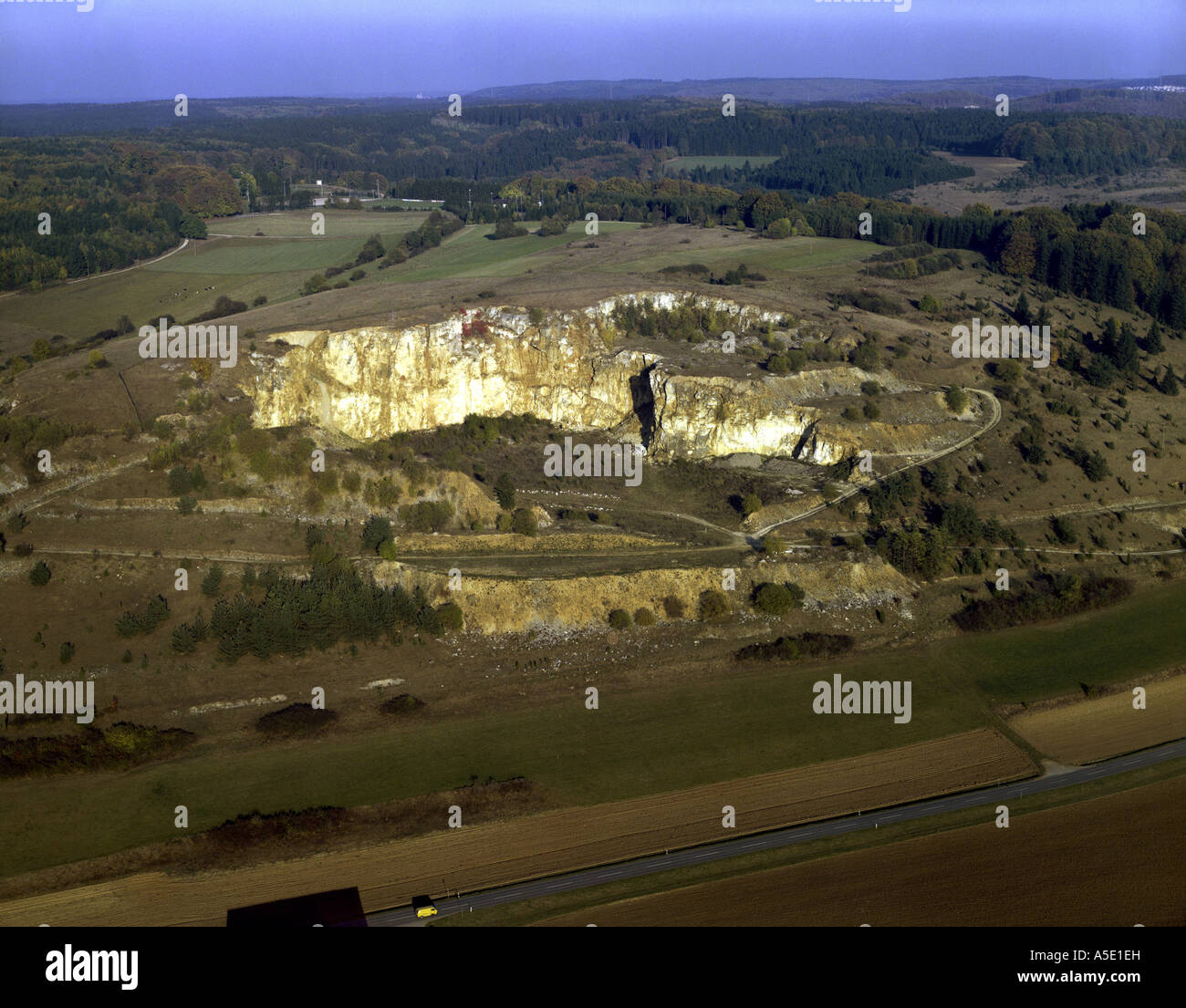 Quarry mineral deposit digging raw materials hi-res stock photography ...