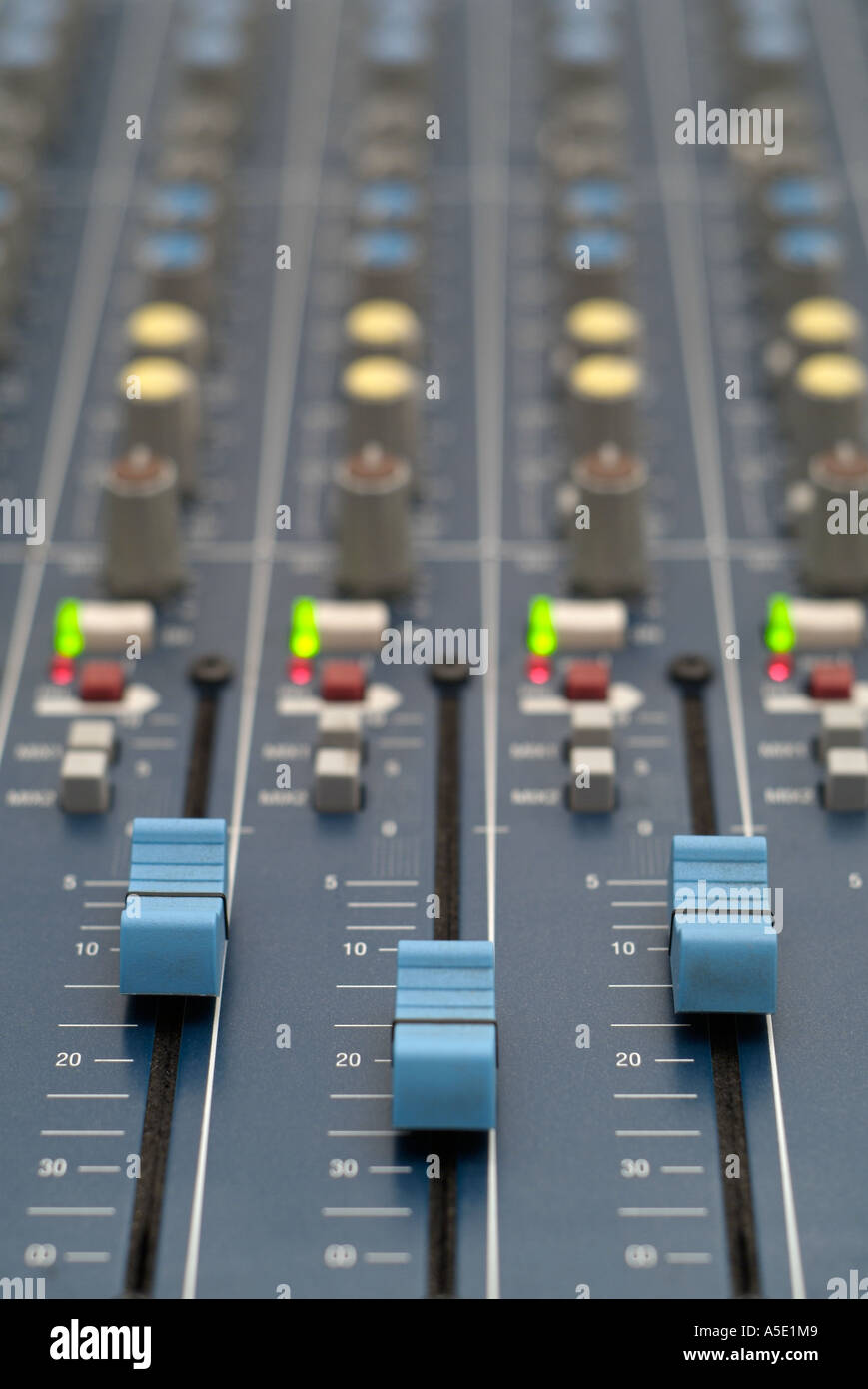 Studio control desk hi-res stock photography and images - Alamy