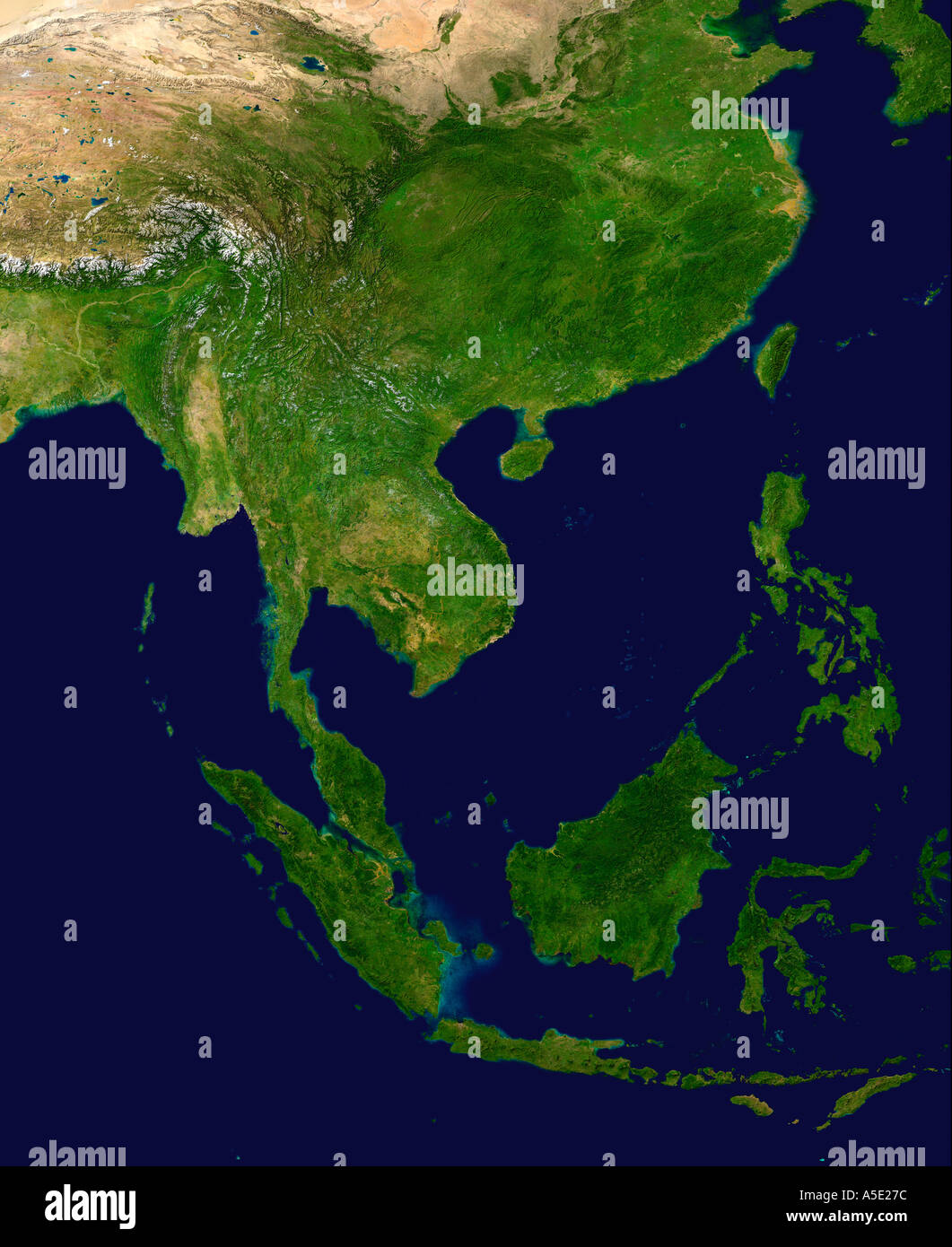 South east asia map hi-res stock photography and images - Alamy