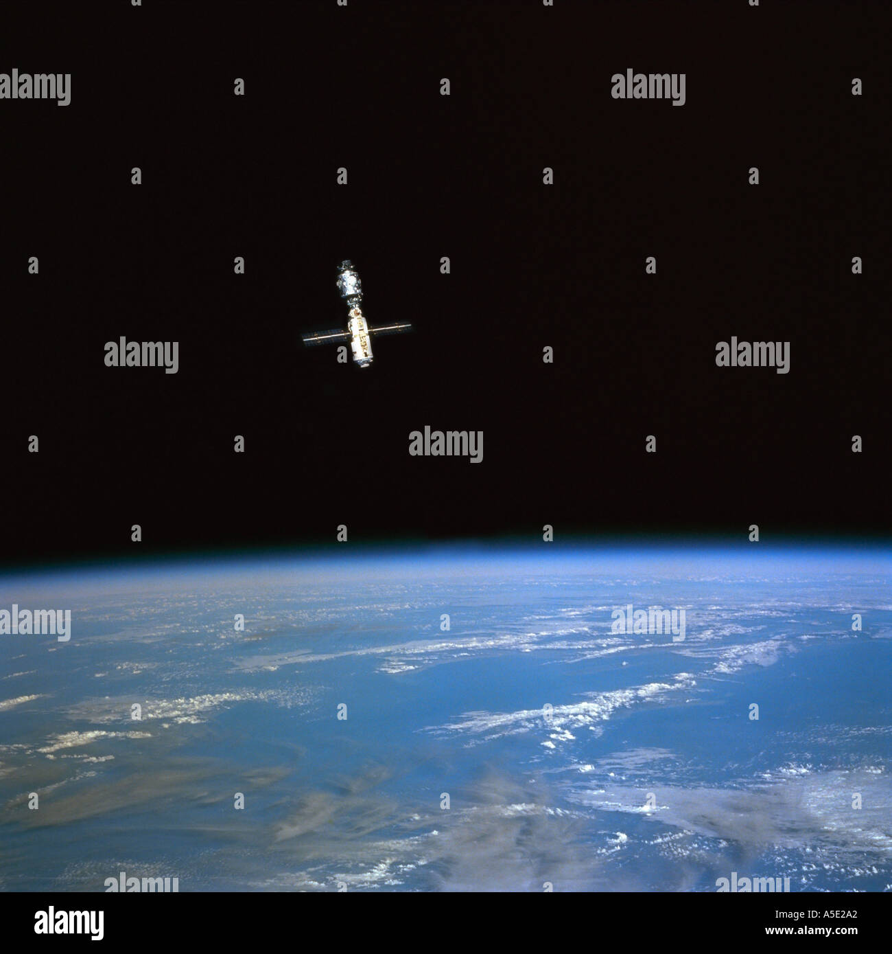 International Space Station From Earth Telescope