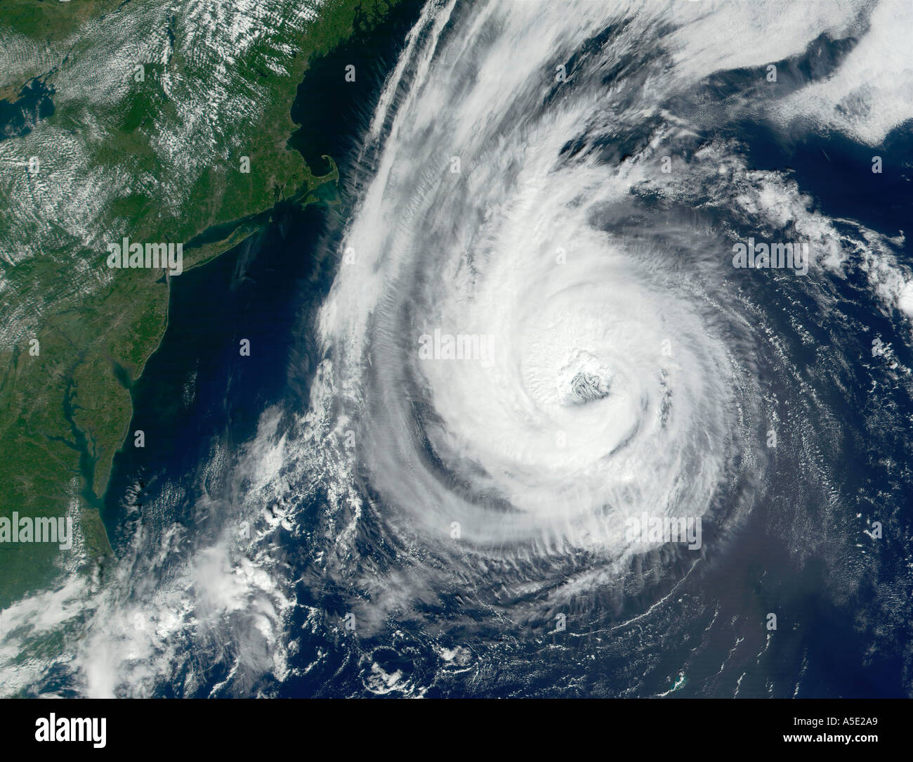 Satellite Image of a Hurricane Earth from Space Stock Photo - Alamy