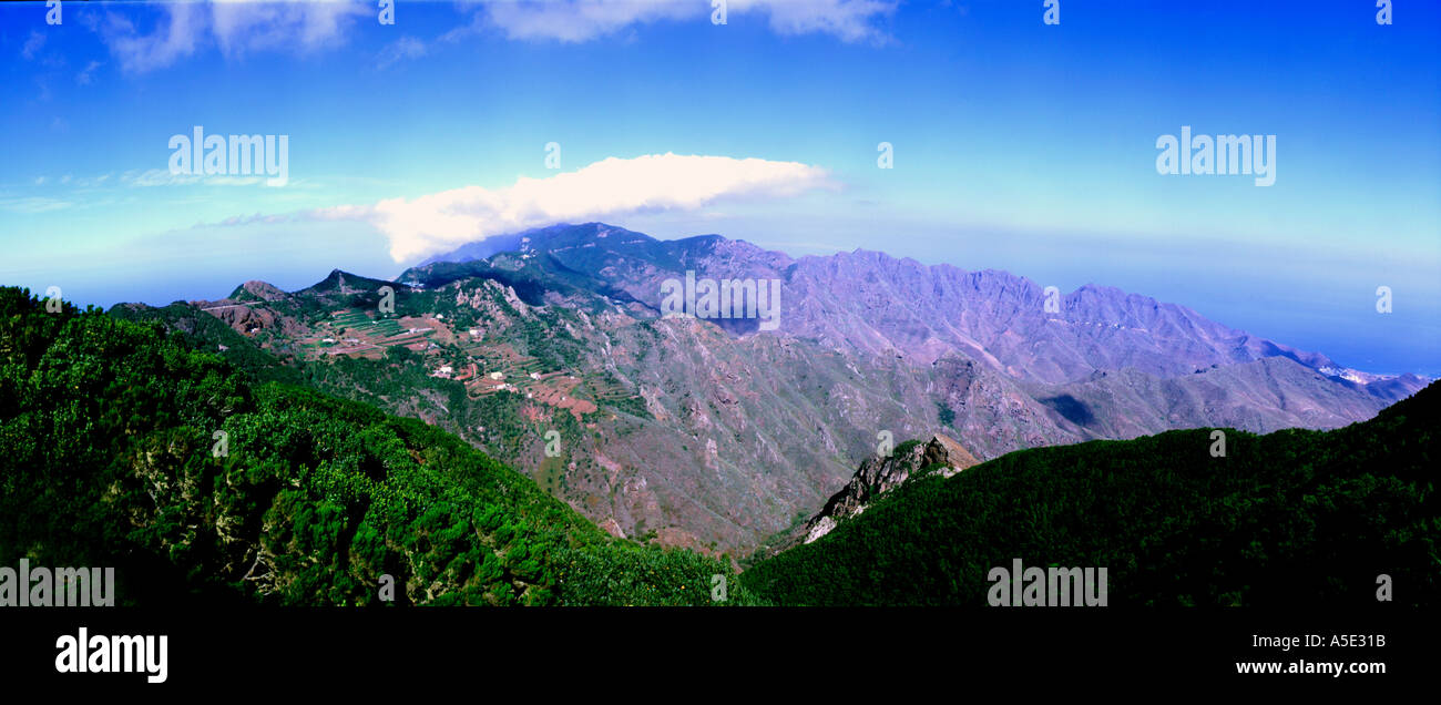 The Anarga mountains from San Andres to Laguna Stock Photo - Alamy