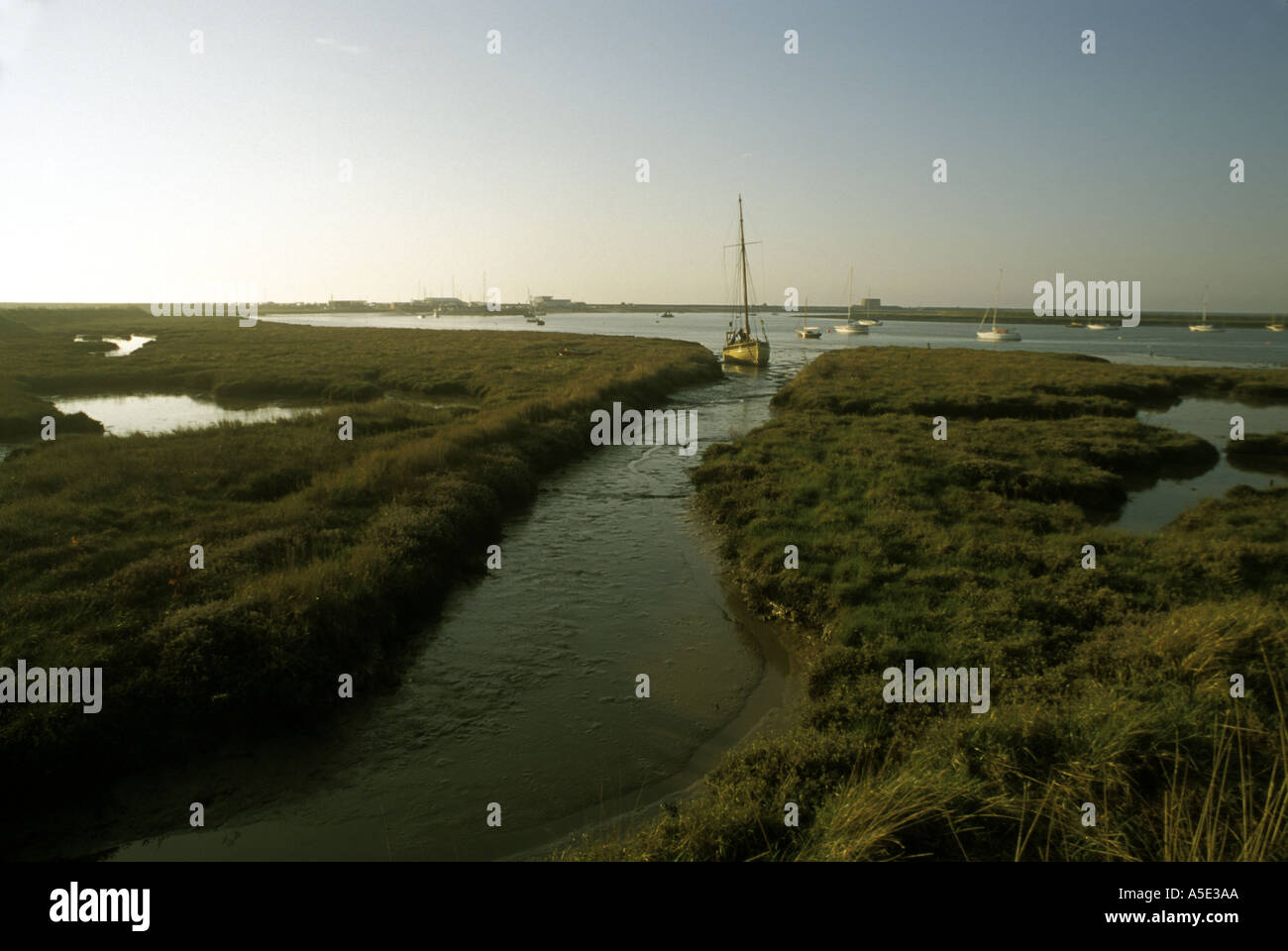 Tides flooding estuary hi-res stock photography and images - Alamy